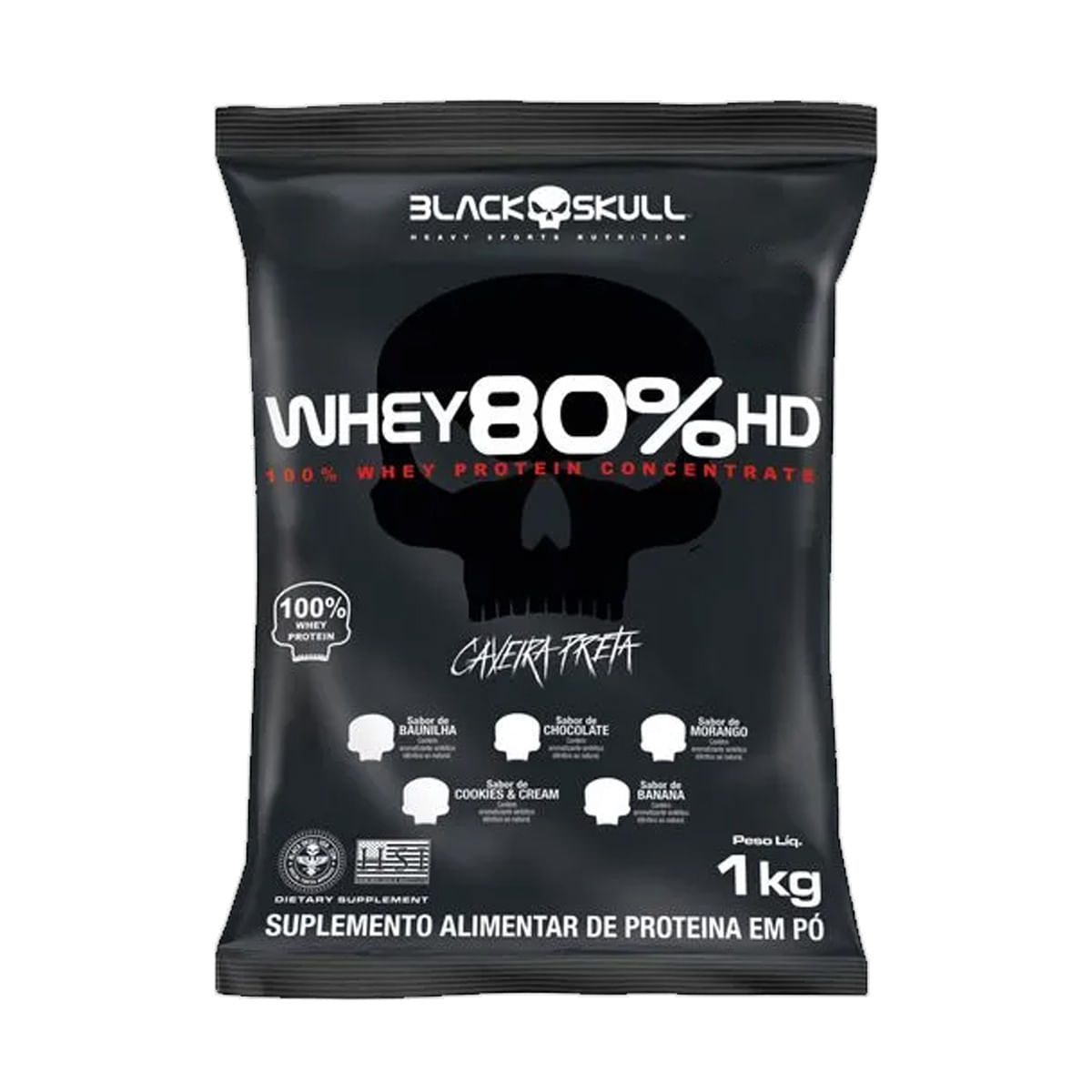 Whey Protein Concentrado 80% HD : Alta Performance
