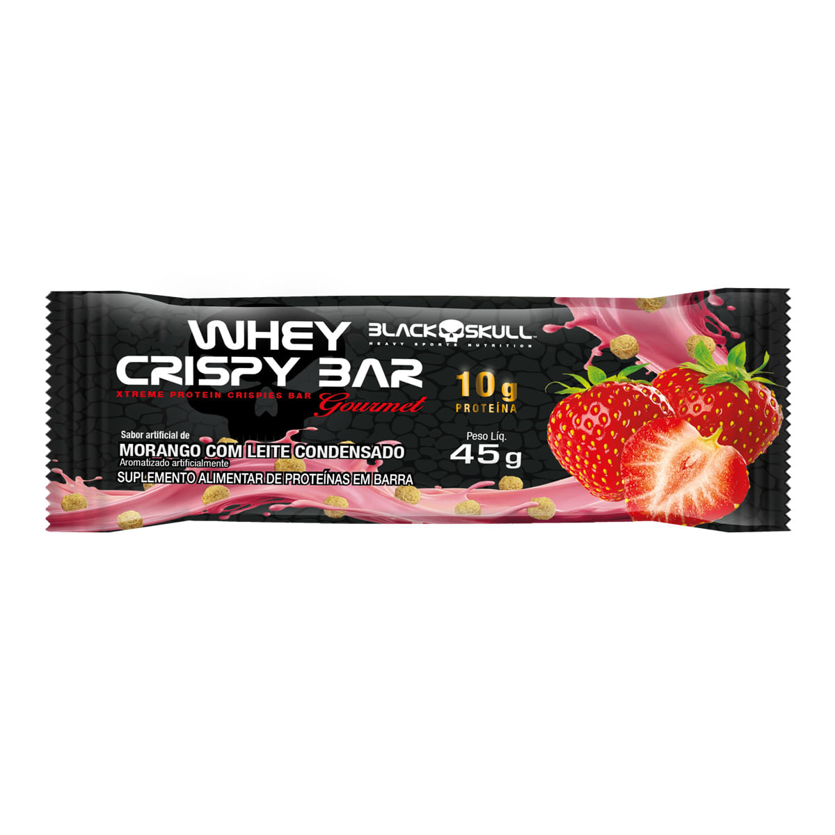 BARRA DE PROTEÍNA WHEY CRISPY BAR - DISPLAY 12 UNIDADES